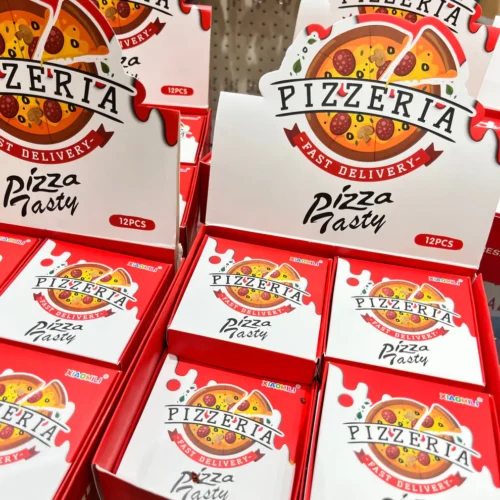 Mini Pizza Eraser In Pizzeria Box | Fun School Stationery For Kids ...